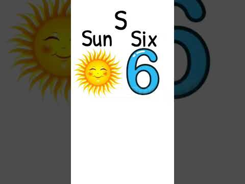 S for Sun | S for Six | S for Star | Abcd | English alphabets A to Z for kids #shorts