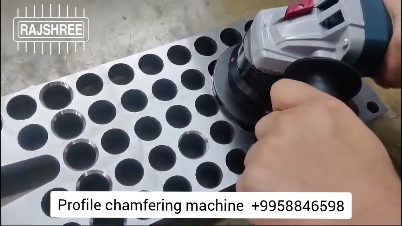 Profile Chamfering Machine | Handheld Electric Chamfering Machine | Time Saving Tools