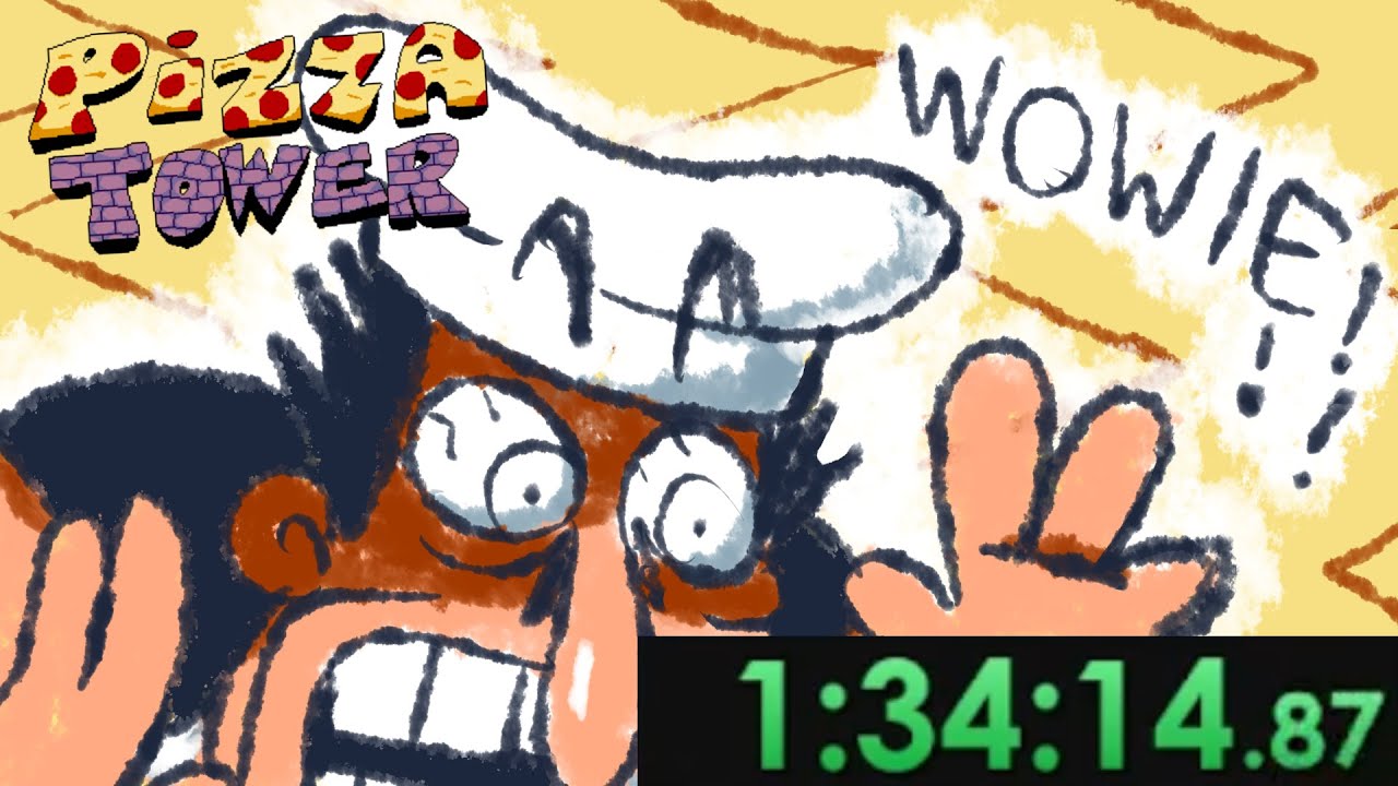 Pizza Tower Any% Speedrun - 1:34:14.87