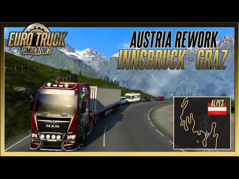 Steam Community :: Video :: Euro Truck Simulator 2 - Áustria Rework ...