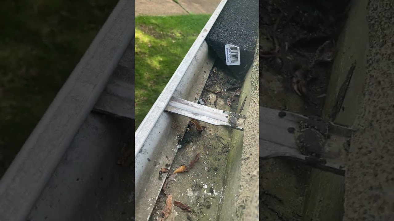 Foam gutter guards the best I’ve ever used!