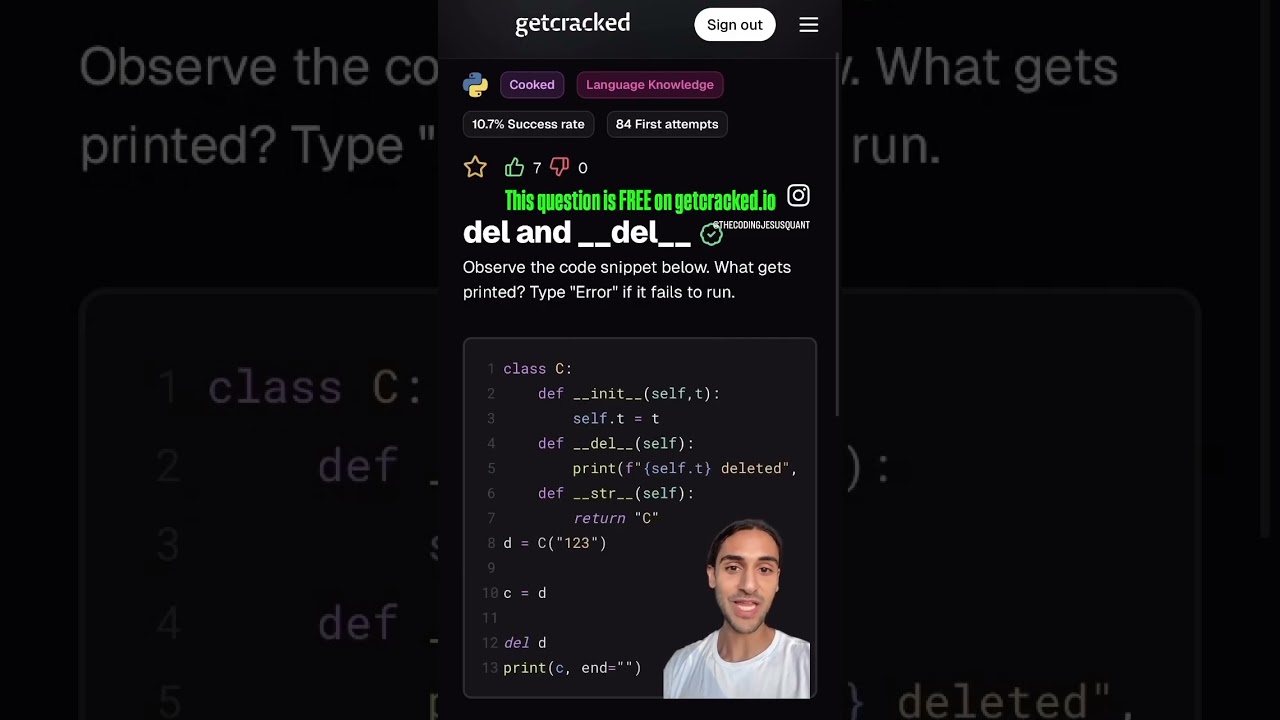 Python devs don’t know what reference counting is 😭