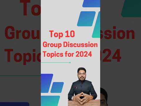 Top 10 GD topics of 2024 | Group Discussion Ideas 💡| GD topics for freshers #shorts
