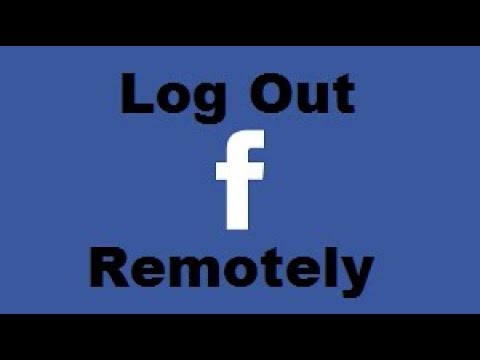 How To Log Out Of All Facebook Sessions Remotely