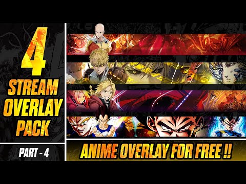 The Best Anime Stream Overlays (Free) | Part 3 | 2025