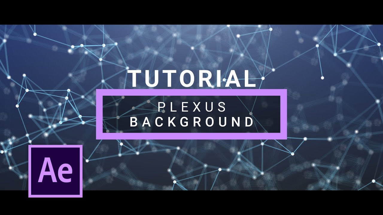 After Effects Tutorial - Plexus Background