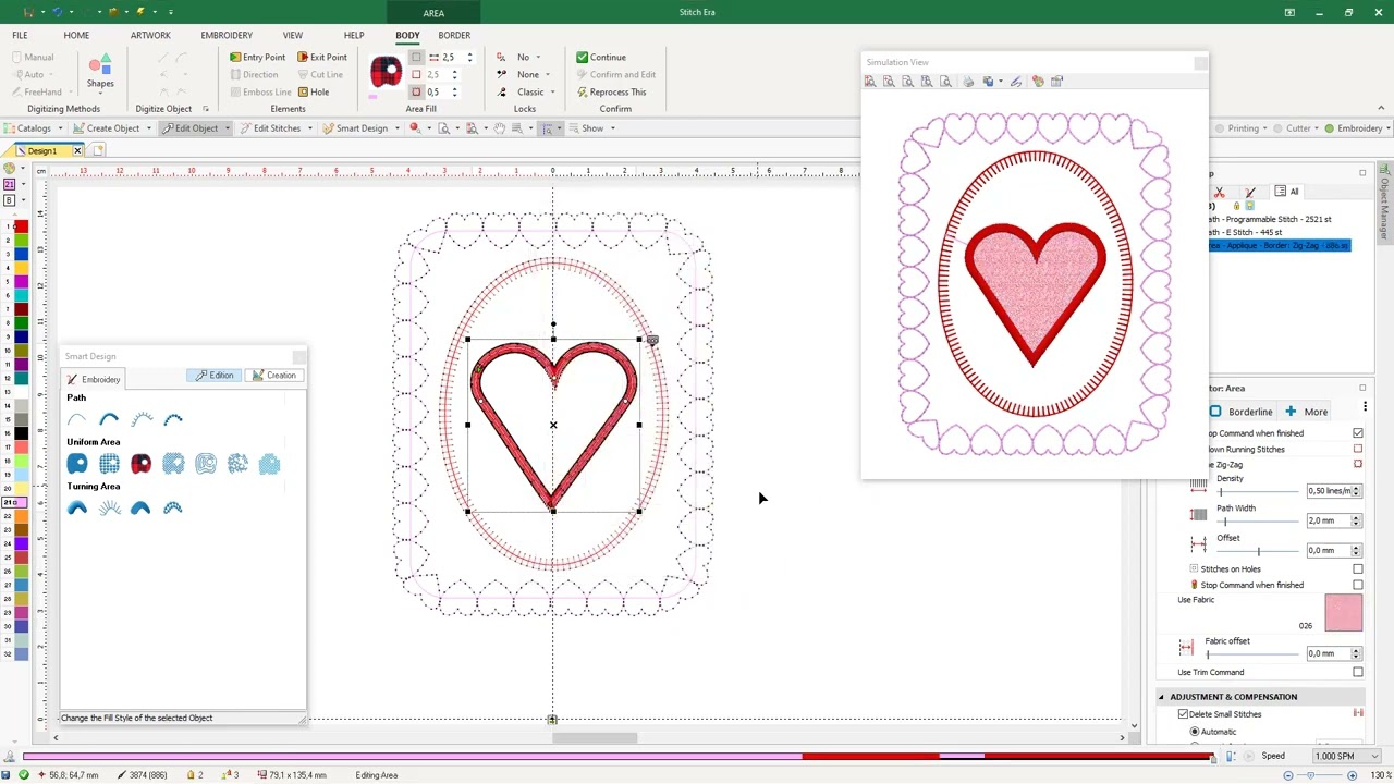 Stitch Era Digitizing Methods (part 1) Geometric Shapes & Vector Images - Version 20