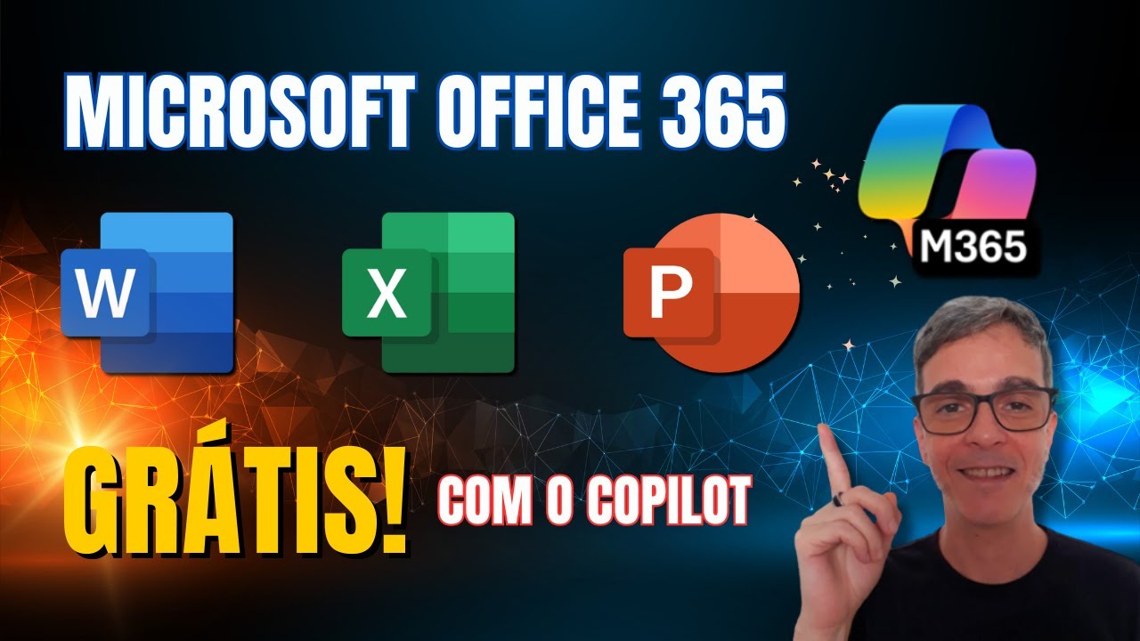 Microsoft OFFICE 365 GRÁTIS Com o COPILOT!😮