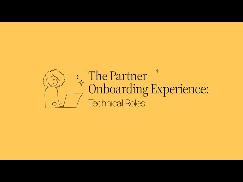 Partner Onboarding for Technical Roles || Shopify Academy