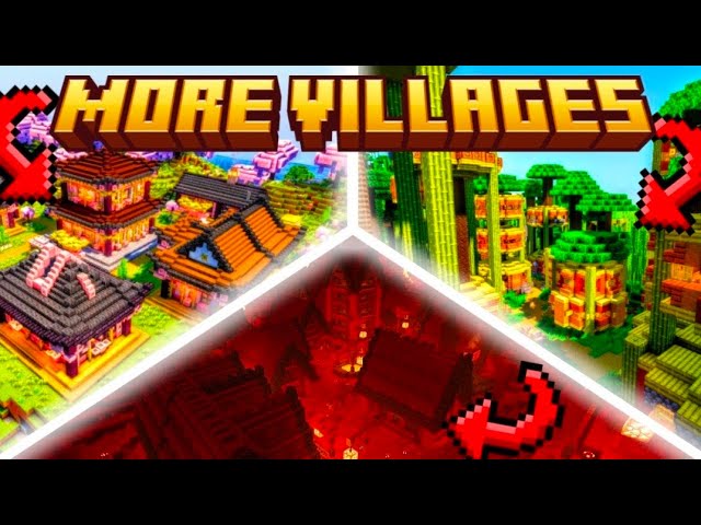More Villages! Minecraft Map