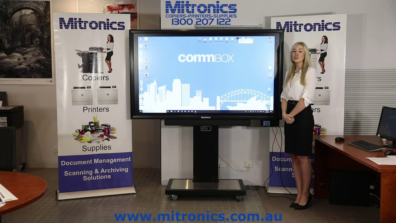 CommBox Interactive Screen from Mitronics