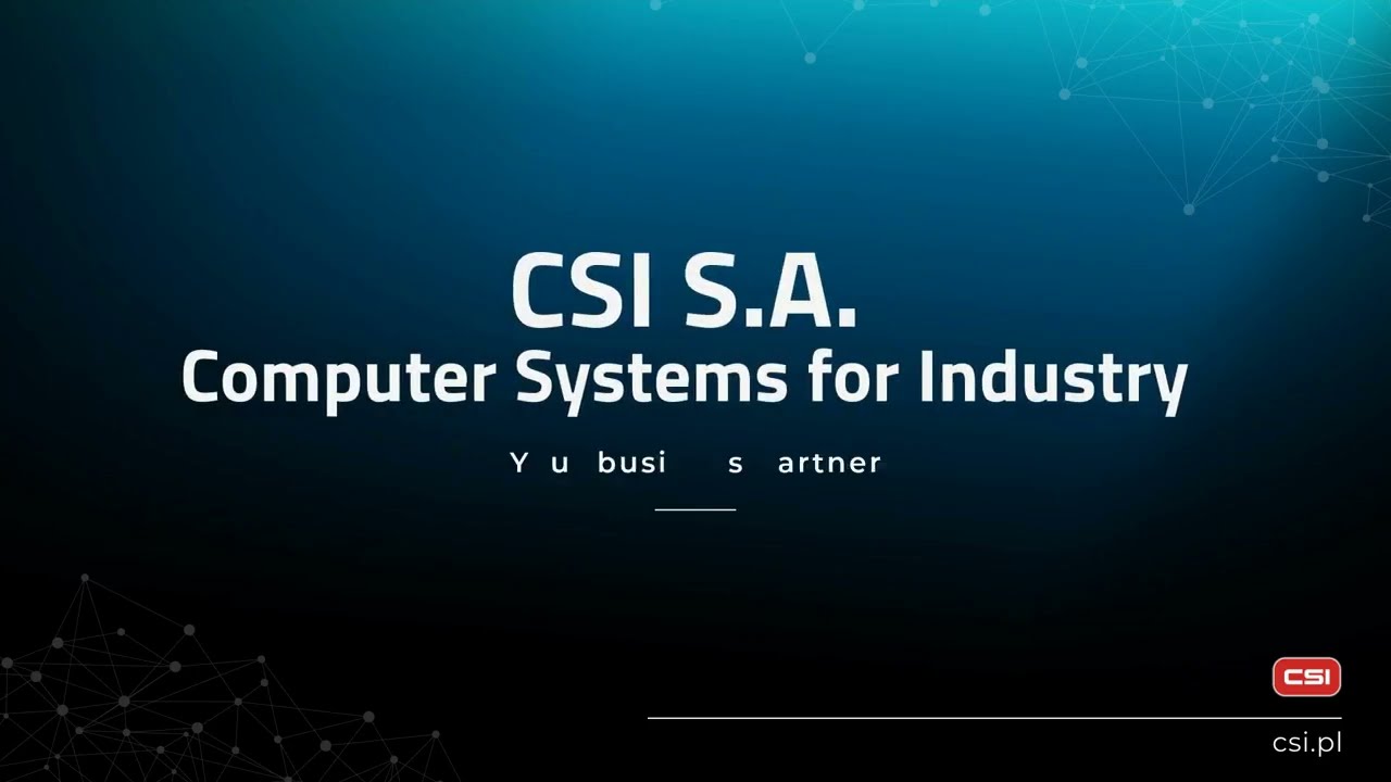CSI S.A. Computer Systems For Industry - Your Bussines Partner
