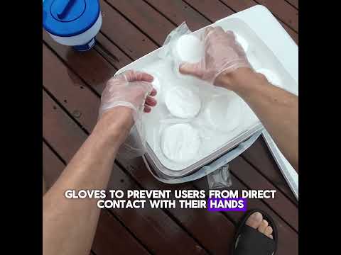 How to clean the pool with chlorine tablets |Pool Sky