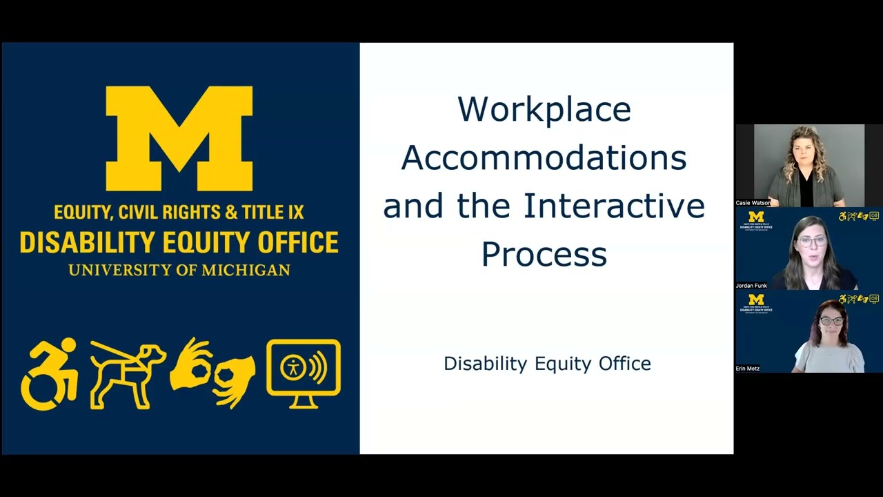What is a Workplace Accommodation