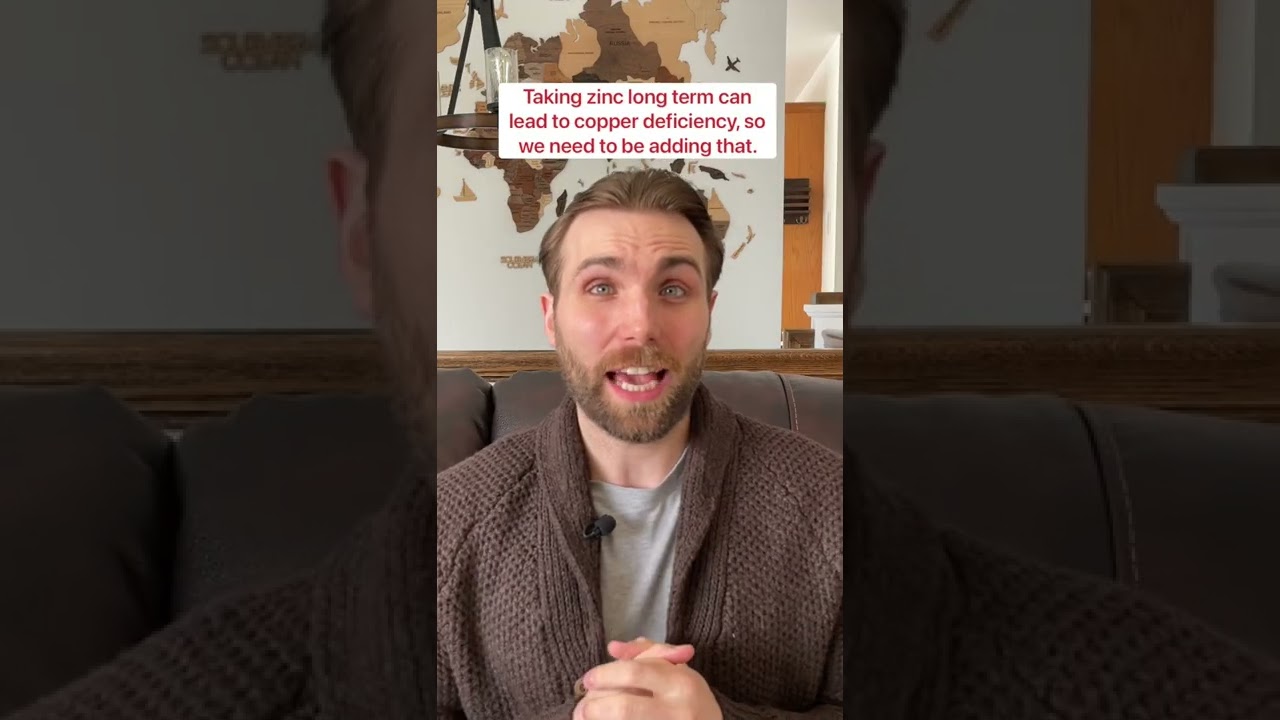 ❌ Mistake When Taking A Zinc Supplement 🧬 #zinc #supplements #minerals #health #vitamins #immunity