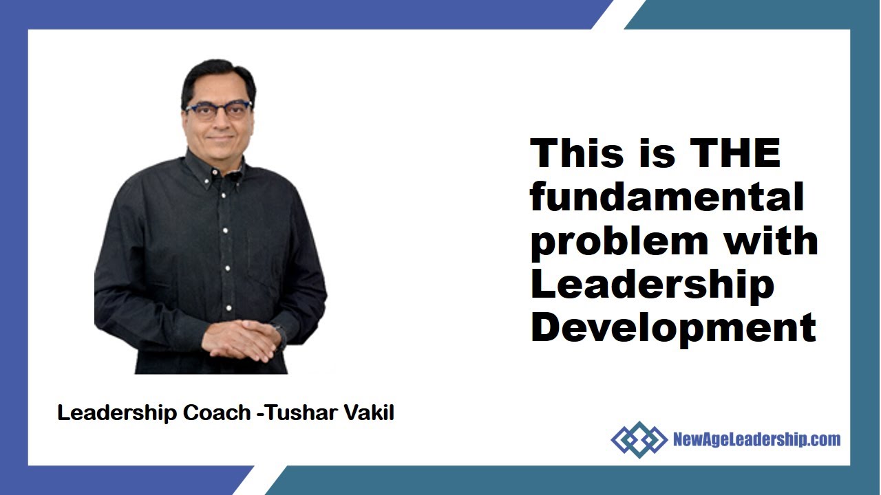 The Fundamental problem with leadership development programs