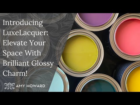 Introducing LuxeLacquer: Elevate Your Space With Brilliant Glossy Charm!