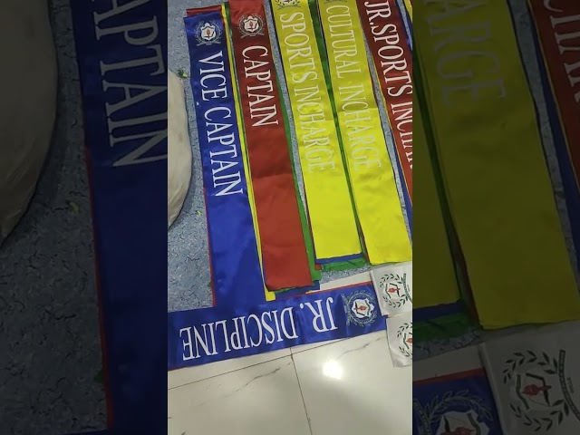 Customized Sashes - Custom Printed Sashes Trader - Retailer from Indore
