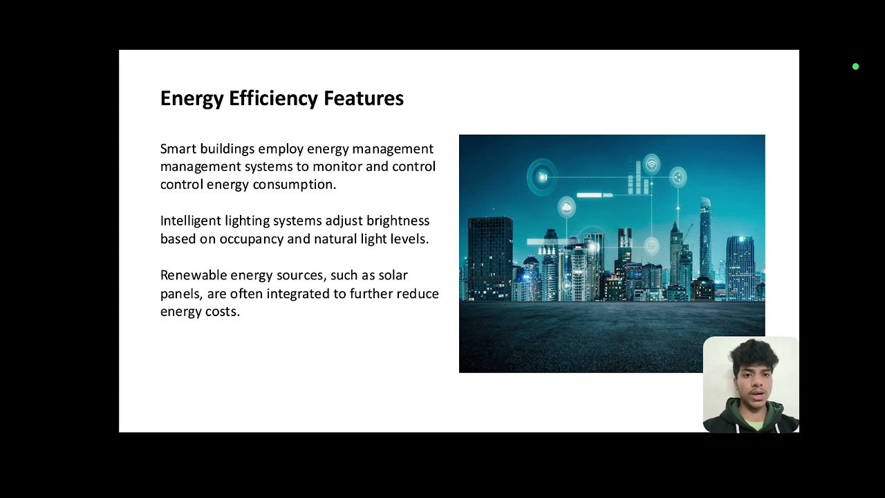 Smart building and its features|ppt|