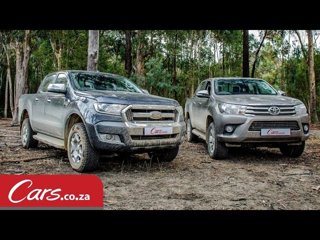 2016 Toyota Hilux vs Ford Ranger Offroad & Review