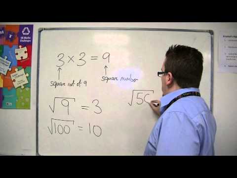 GCSE Maths from Scratch 4.08b Square Roots