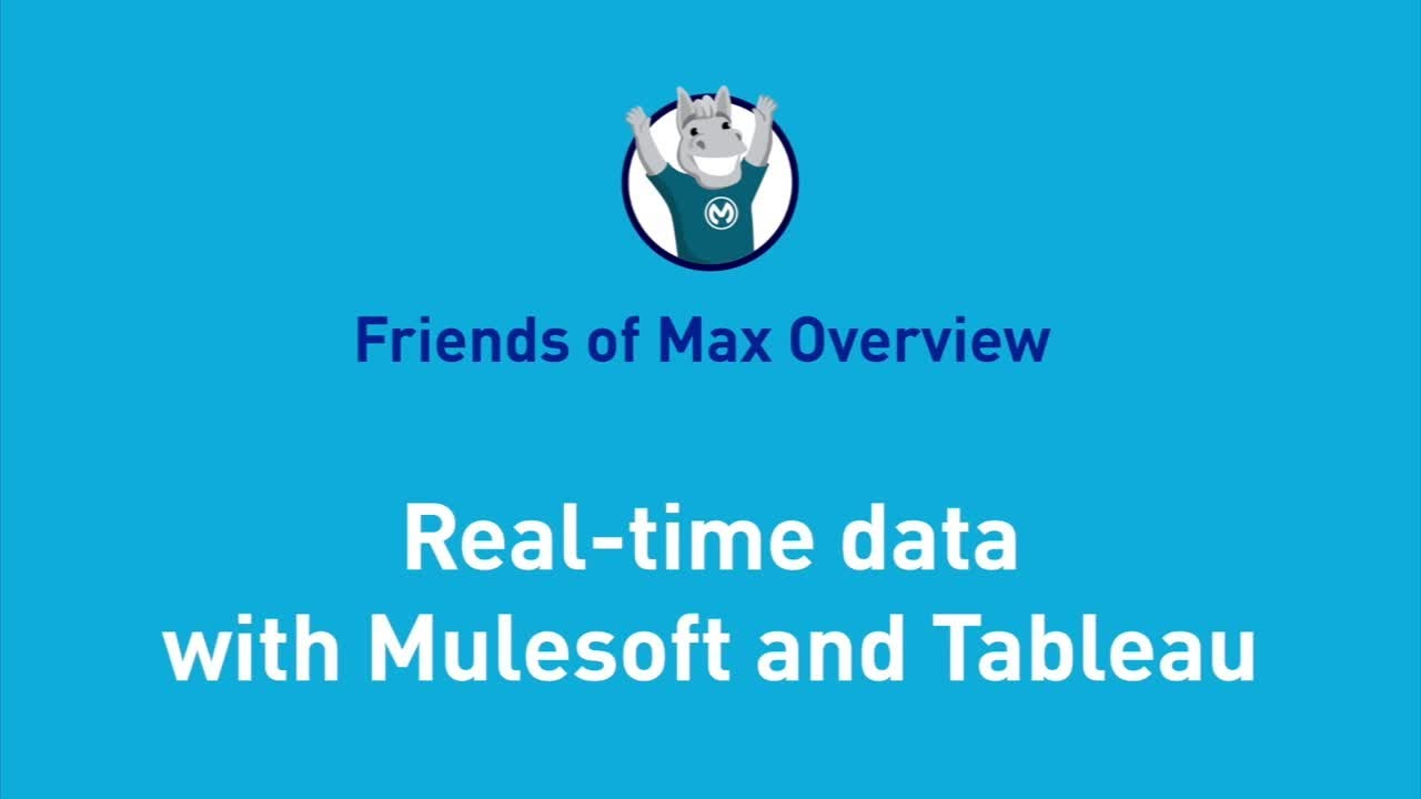 Real-time data with MuleSoft and Tableau