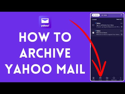 How to Archive Yahoo mail?