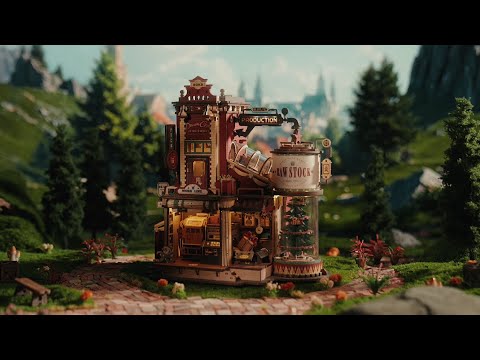 ROKR Puzzles - 3D Wooden Puzzles - Mechanical Models