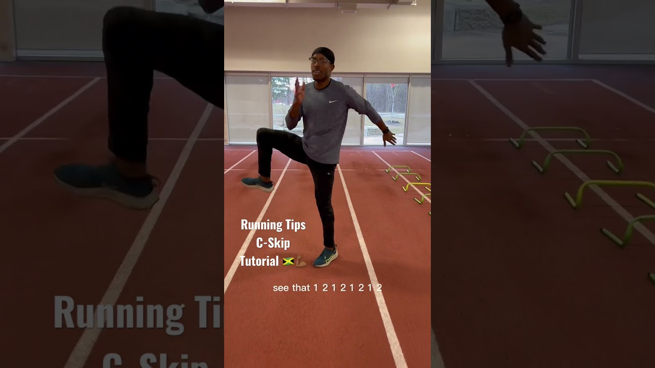 Running tips C-skip tutorial #runningdrills #athletics