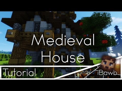 Medium Sized Medieval House (/w Tutorial) Minecraft Project