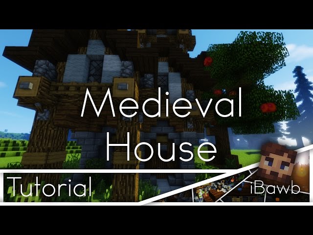 Medium Sized Medieval House (/w Tutorial) Minecraft Map