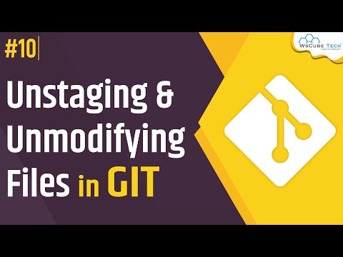Learn How to Unstaging and Unmodifying Files in GIT | Tutorial For GIT - Mind Luster