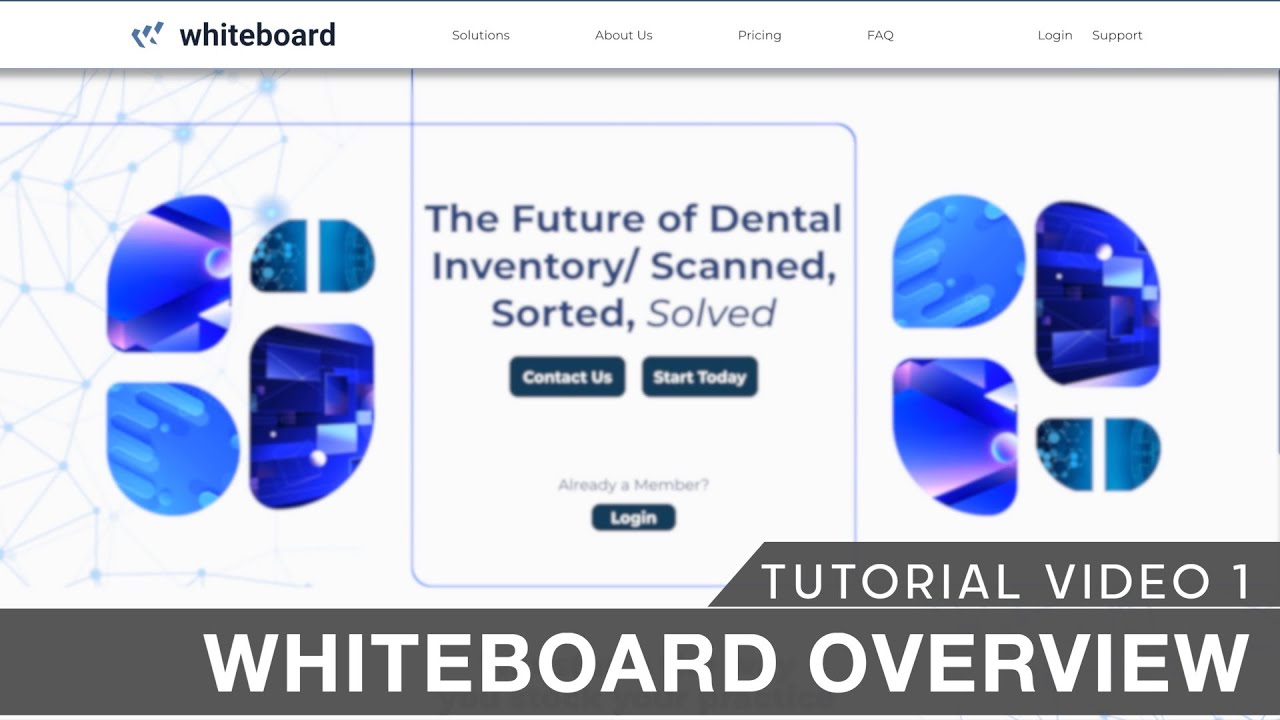 TUTORIAL VIDEO 1. Whiteboard Platform Overview