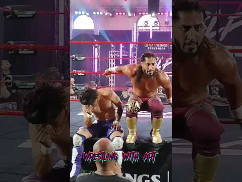Mustafa Ali vs Sabin Gauge #wwe #aew #shorts
