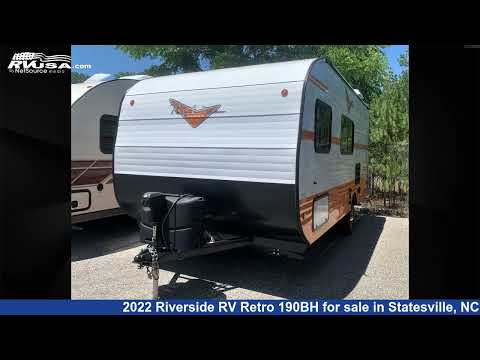 Breathtaking 2022 Riverside RV Retro Travel Trailer RV For Sale in Statesville, NC | RVUSA.com