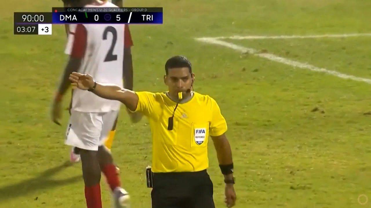 TT Under-20s Beat Dominica 5-0