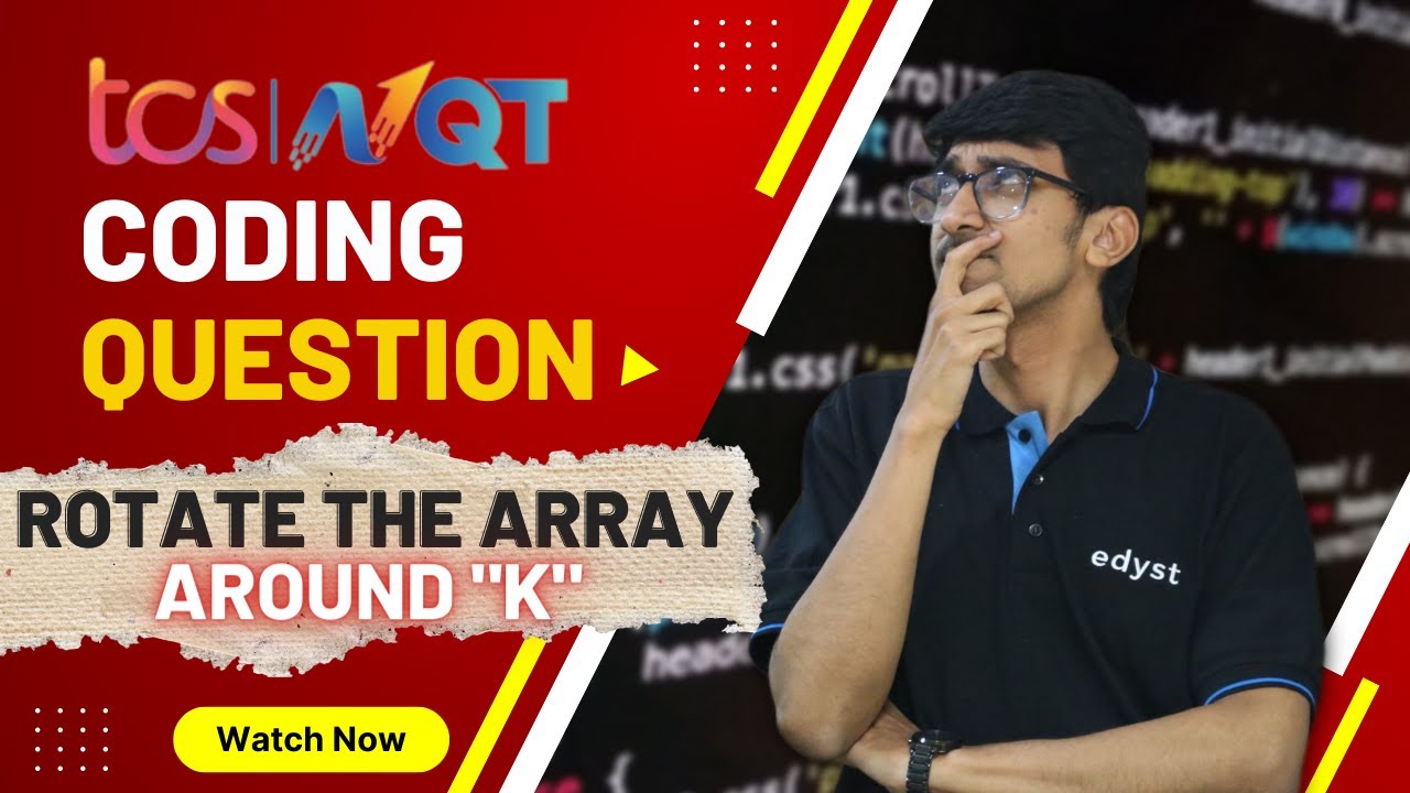 Expected TCS NQT Coding Question | Rotate Array Around 