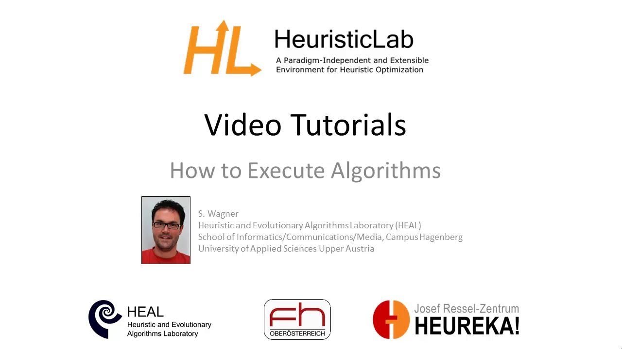 How to Execute Algorithms in HeuristicLab