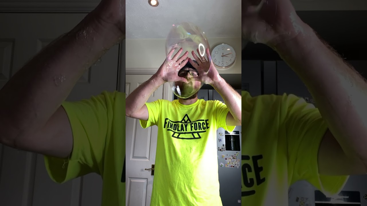 how to make big bubbles at home