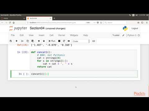 Learn Interactive Computing with Jupyter Notebook Using Python to Write Faster Code | packtpub ...