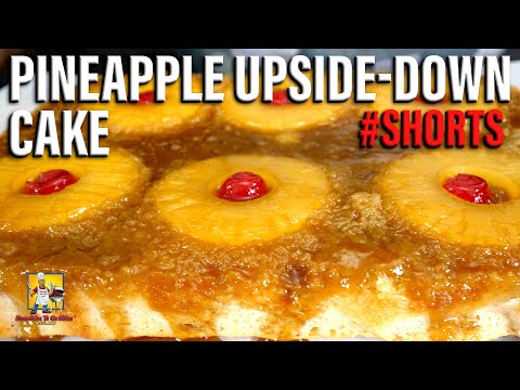 Pineapple Upside-Down Cake #Shorts