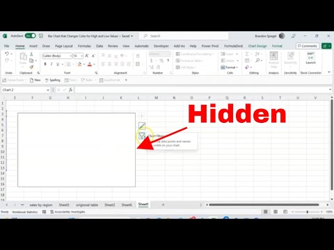 How to Show Hidden Data on Microsoft Excel Charts. Prevent Graph From Disappearing. #howto #wow