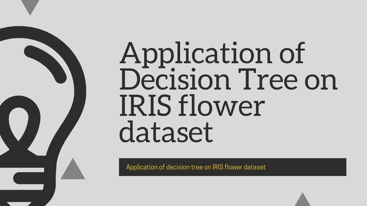 Application of scikit learn Decision Tree Classifier on IRIS flower dataset