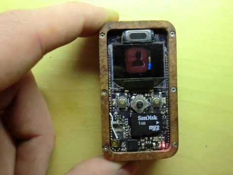 µPhone Is Small And Home Made | Hackaday