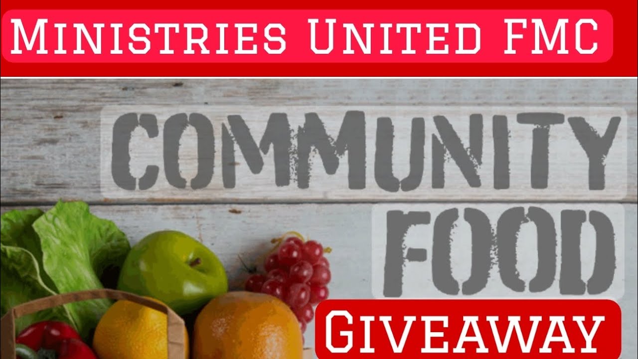 Food Drive Ministries United FMC A Brilliant Mind At Work Project
