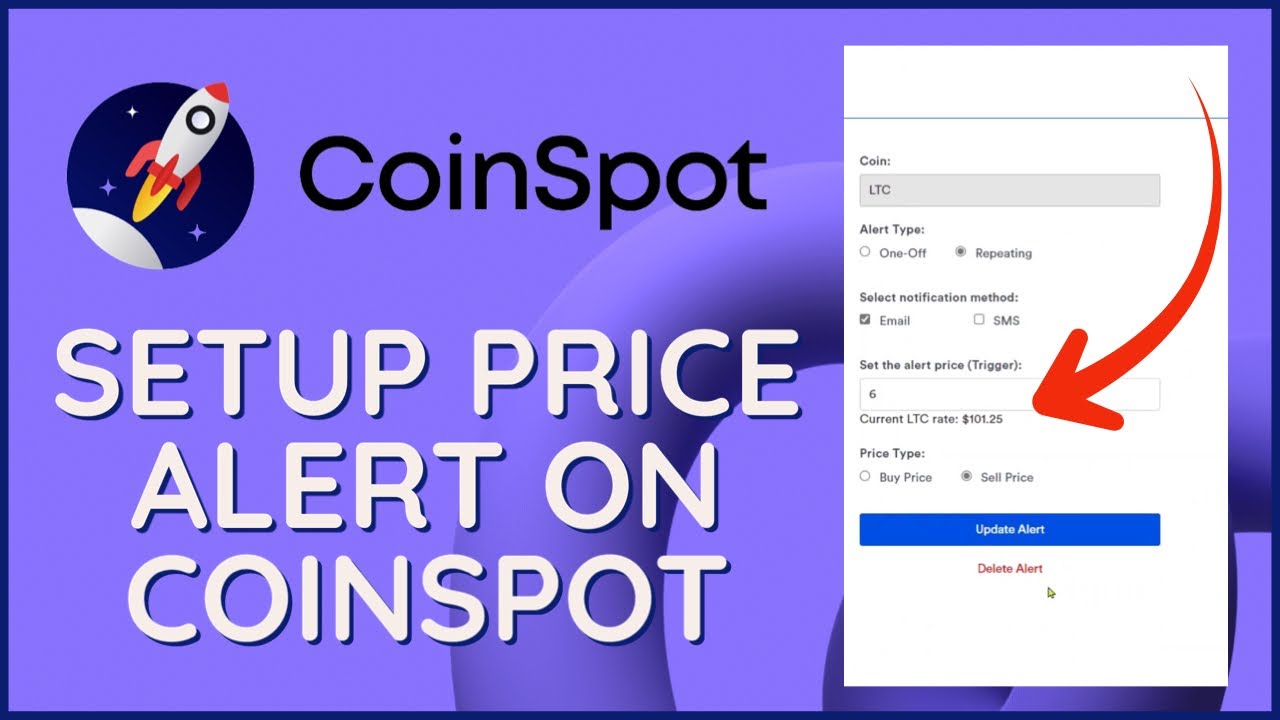 CoinSpot Tutorial: How to Setup Price Alerts on CoinSpot Wallet 2024?