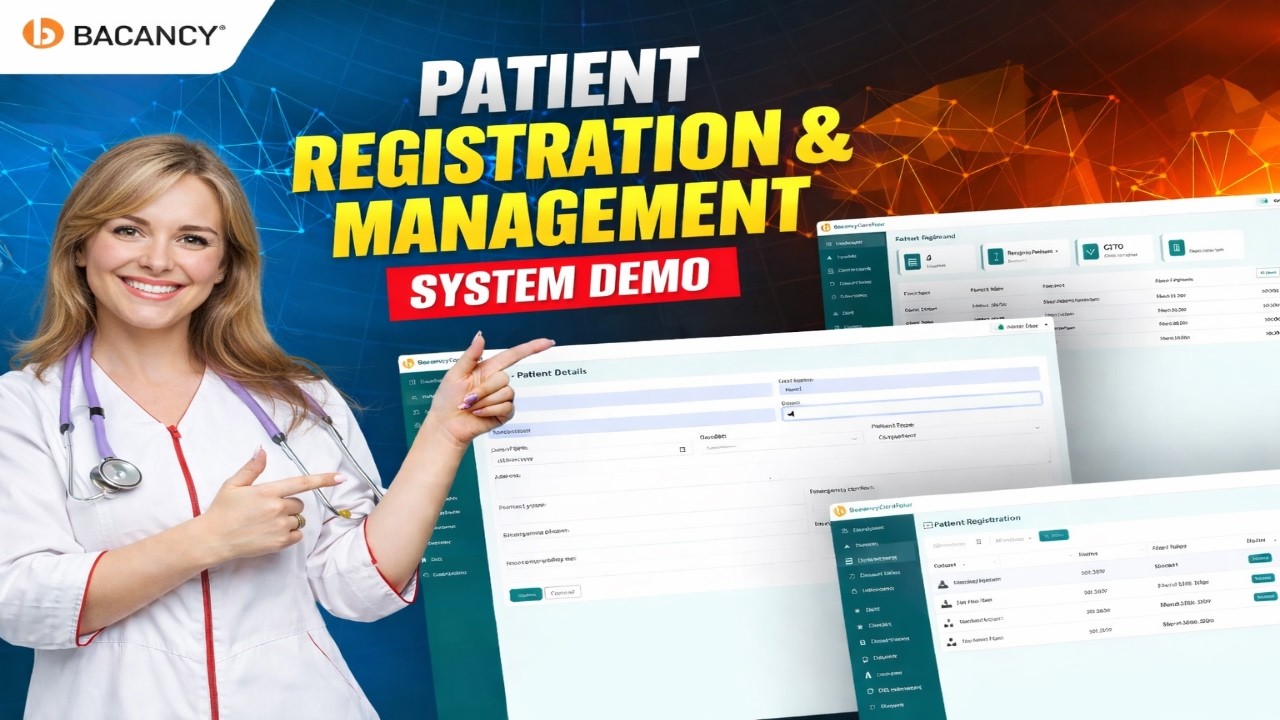 Patient Management System Demo | Patient Registration System & Hospital Management Software- Bacancy