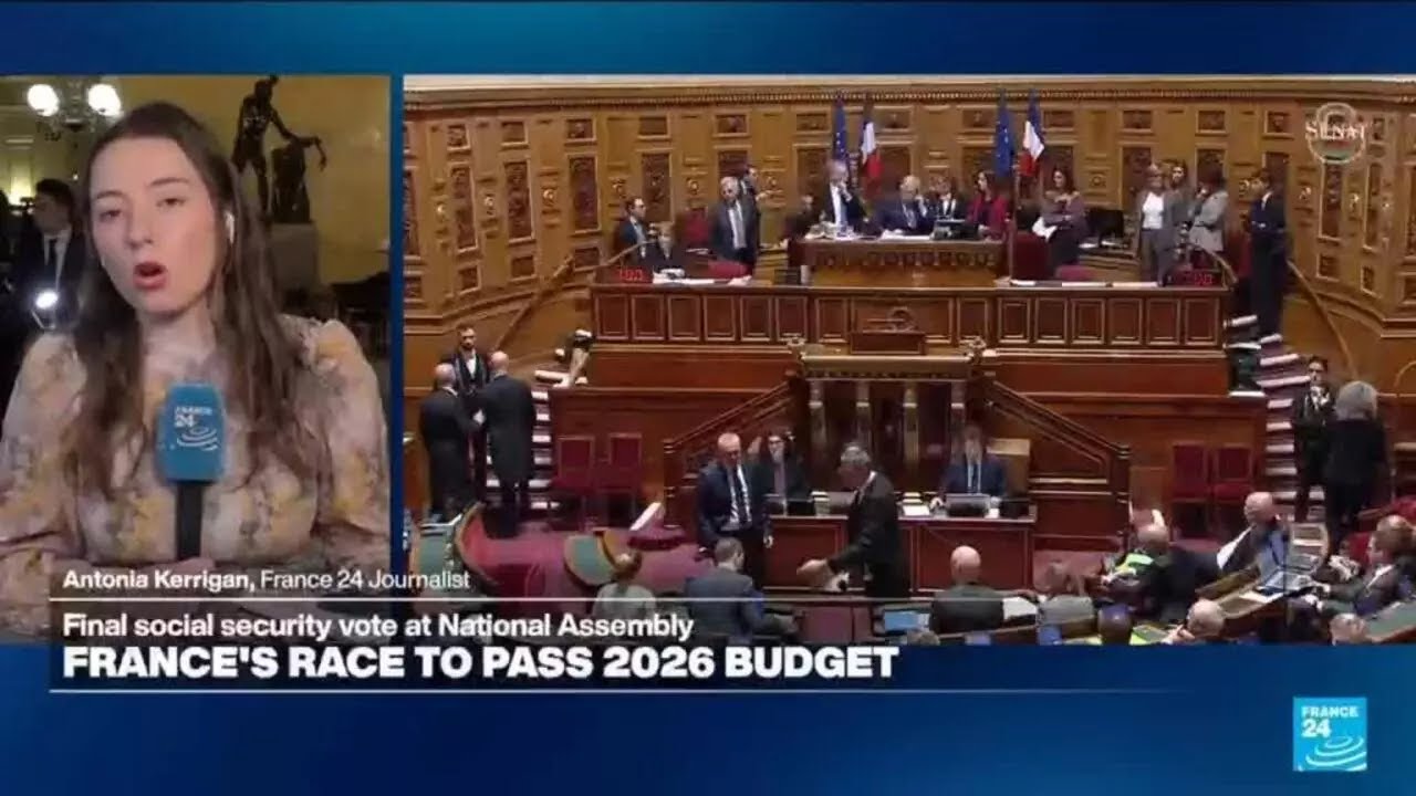 French lawmakers adopt social security budget, suspend pension reform • FRANCE 24 English