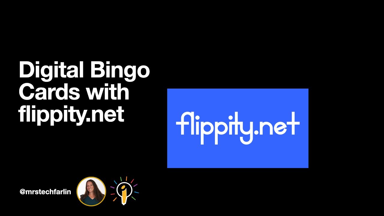 Digital Bingo Cards with Flippity net