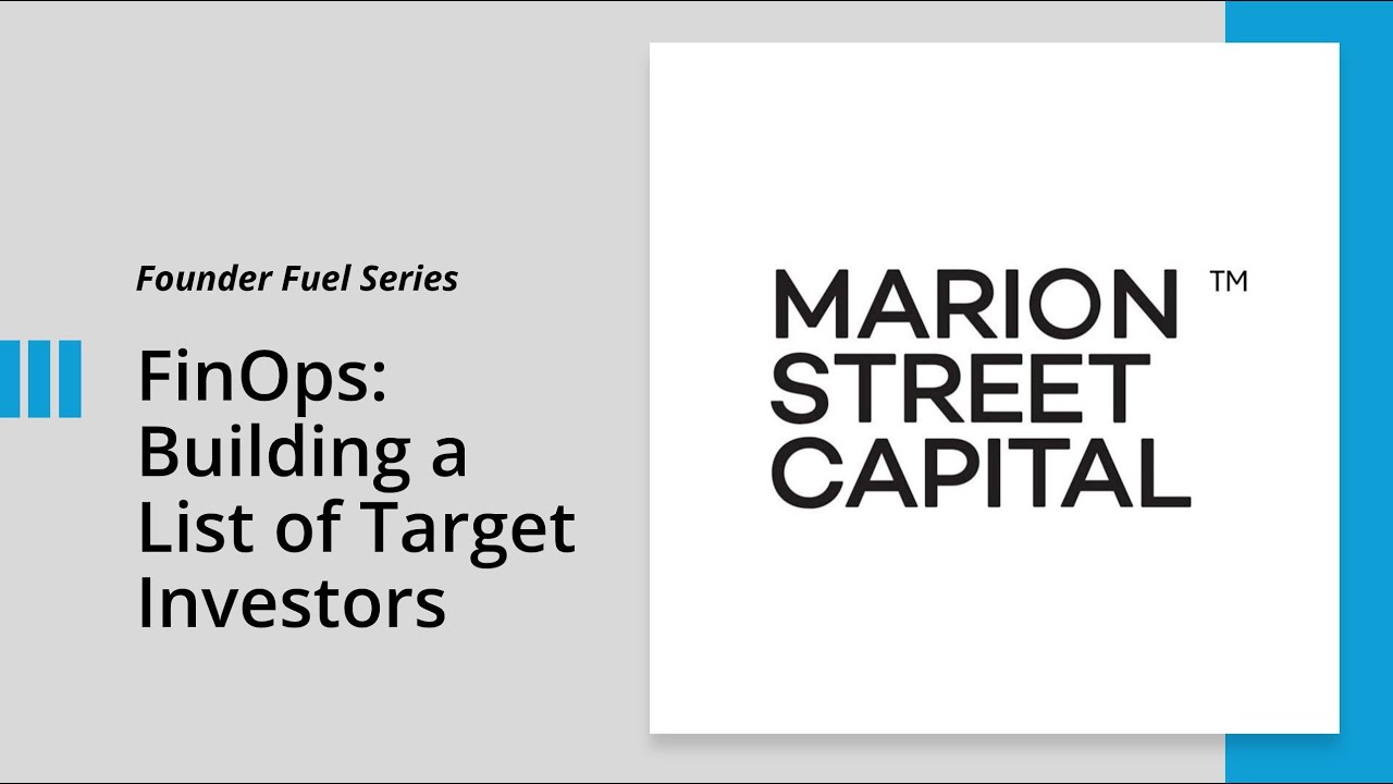 Founder Fuel: Building Intelligent Investor Lists in Crunchbase